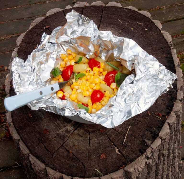 How to Make a Foil Packet - Camp.Grill.Eat.