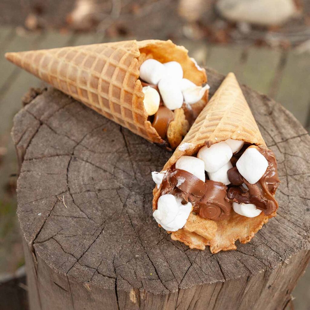 Campfire Cones - Camp.Grill.Eat.