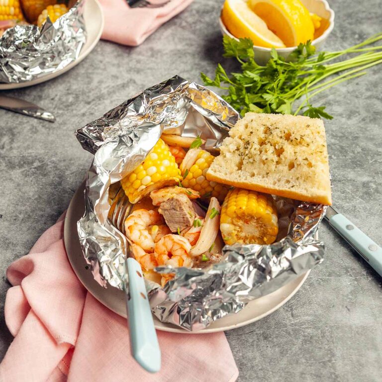 Campfire Chicken and Potato Foil Packets - Camp.Grill.Eat.