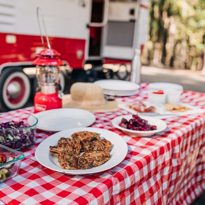 A Simple Thanksgiving Camping Dinner - Camp.Grill.Eat.