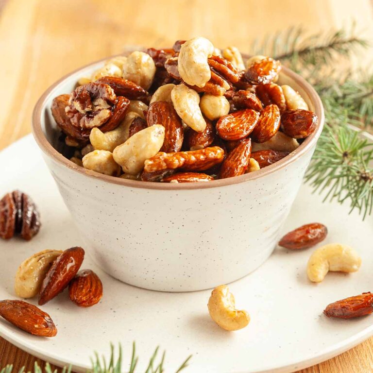 Sweet and Spicy Smoked Nuts - Camp.Grill.Eat.
